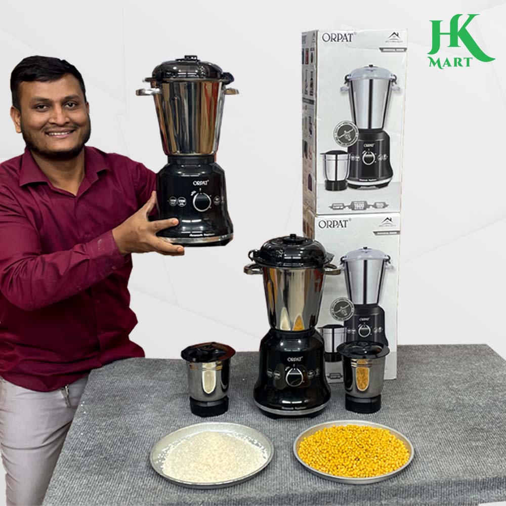 Orpat 1600 Watt Blender 2 Jar – hkmart